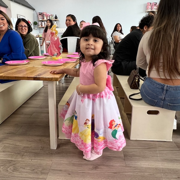 Princess Dress, Princess Birthday Outfit, Toddler Princess Dress, Baby ...