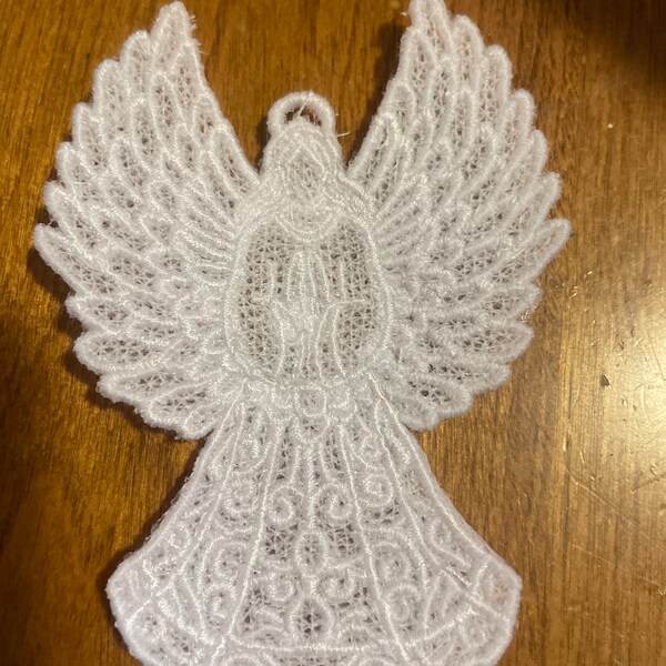 Fsl-angel-4x4-ch-cr-nls (1 Machine Embroidery Design) - Etsy