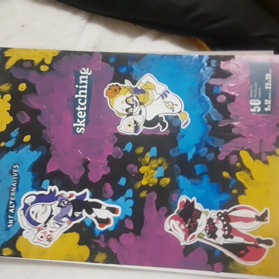 Splatoon Idol Vinyl Stickers - Etsy