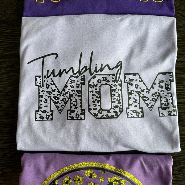 Tumbling Mom Svg, Tumbling Mom Shirt Svg Cut File,leopard, Cheetah ...