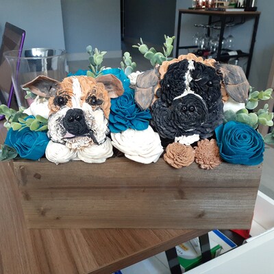 FLOWER DOG Custom Dog Bouquet Puppy Flower Flower Dog - Etsy