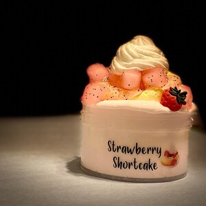 Cherry Tart, DIY Slime Kit, Thick Glossy Slime, Clay Slime, Cherry ...