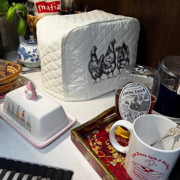 Toaster Cover 2 or 4 Slice With Chicken Behinds Design - Etsy