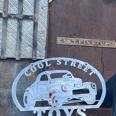 1969 Muscle Car Garage Art Man Cave Sign - Etsy