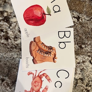 Preschool Alphabet Letter Sounds Poster Set - Etsy