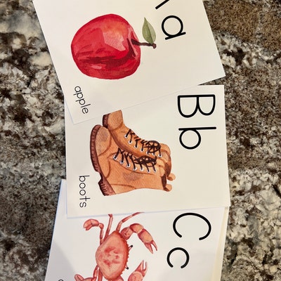 Preschool Alphabet Letter Sounds Poster Set - Etsy