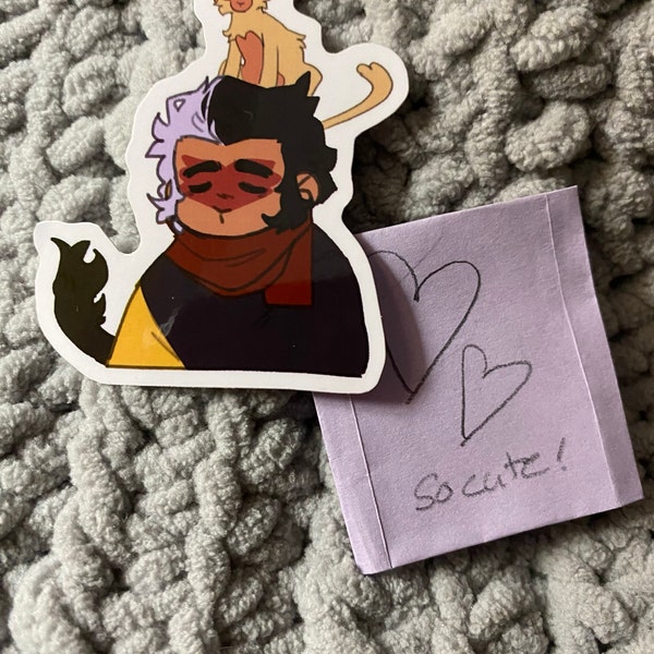 Ne Zha Matte Sticker - Etsy