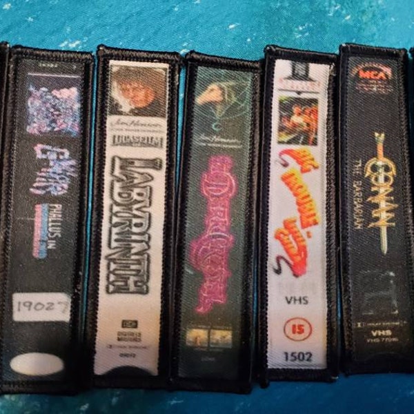 VHS Patches No - Z - Etsy