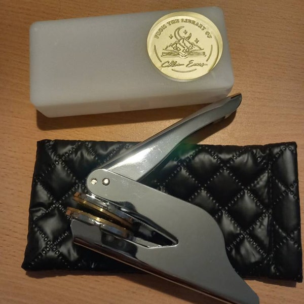 Custom Book Embosser, Rectangular Embosser, Custom Embosser Stamp ...