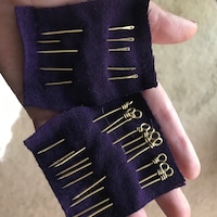 Brass Sewing Needles. Viking Needles, Medieval Needles - Etsy