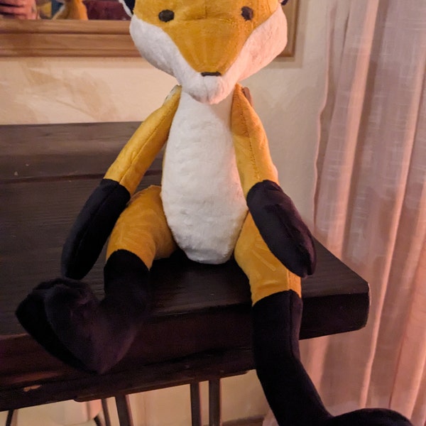 4 Sewing Pattern Bundle. Deer, Hare, Fox, Wolf, With Clothes. - Etsy