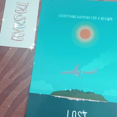 Lost TV Series Inspired Print Minimalist TV Poster / Print / Gift ...