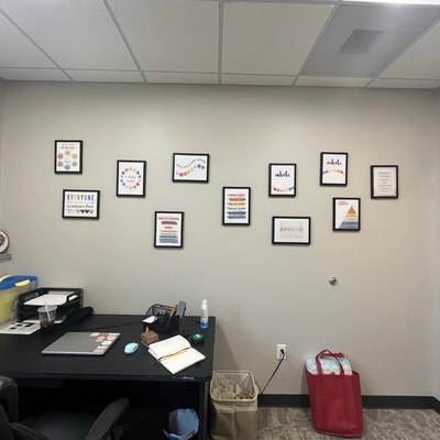 School Counseling Door Sign Decor Counselor Poster Wall Art School ...