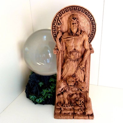 Hades, God, Greek Statue, King of the Underworld, Pagan, Wiccan, Wicca ...