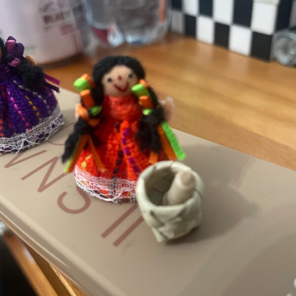 Miniature Jarrito Mexican Cup Ceramic Jarro Jar Clay Ofrenda Vaso Food ...