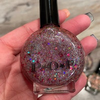 POP Persephone Iridescent Holographic Topper Green Peach - Etsy