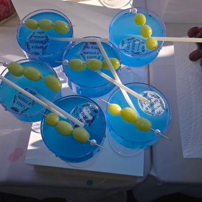 50 Edible Toppers Customizable Cocktail Garnishes Cocktail Decorations ...