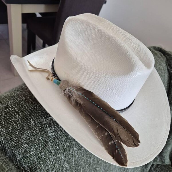 Hat Feather, Wild Quill Cowboy Hat Feather, Western Feather, Hand ...