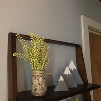 Wooden Mountain Decor, Nursery Decor, Rustic Wedding Table Numbers ...