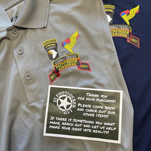 Retro US Army Pathfinder Airborne Military Tee Shirt 60's -80's Style ...