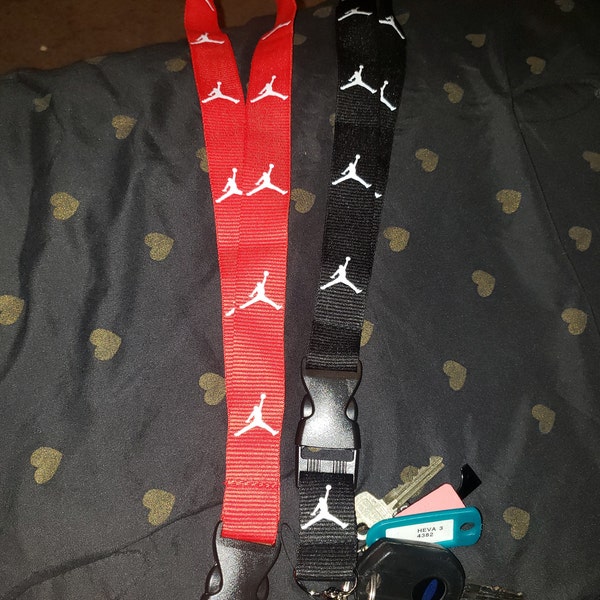 Jordan Lanyard With Jordan Keychain. New!!! - Etsy
