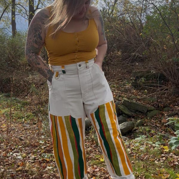 Cedar Pants PDF Gender Neutral Pattern, Sizes 00-36, Intermediate ...