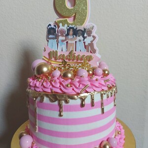 Girl Roblox Cupcake Topper Pink Roblox Birthday Party - Etsy