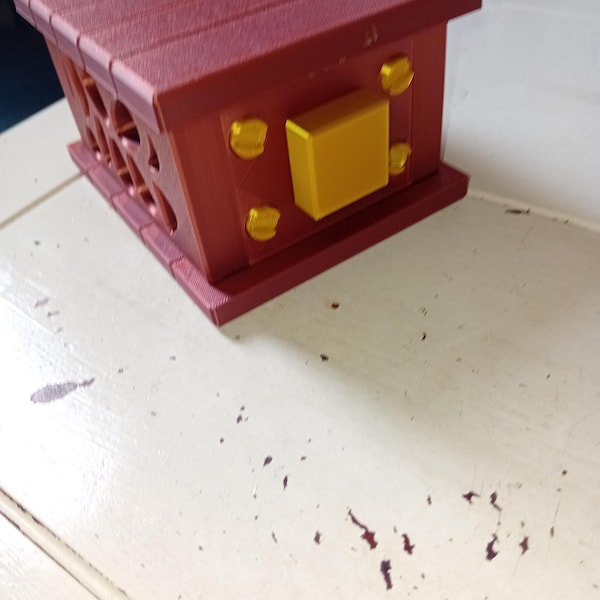 Arcana Puzzle Box, 3d Printed Puzzle Box With 35 Steps and 47 Parts ...