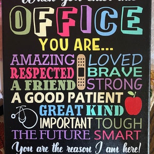 School Counselor Office Sign Personalized Sign for Office - Etsy