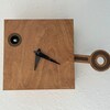 Cuckoo Clock, Wall Mount With Cuckoo Bird, Cherry With Walnut Accents ...