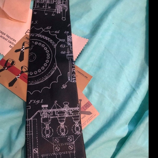 Enigma Machine Necktie. Early Computer Science Tie. Silkscreened Fine ...