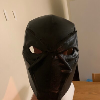 Red Hood Rebirth Mask Templates Foam - Etsy