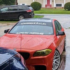 JDM Vinyl Sticker Windshield Banner Universal - Etsy