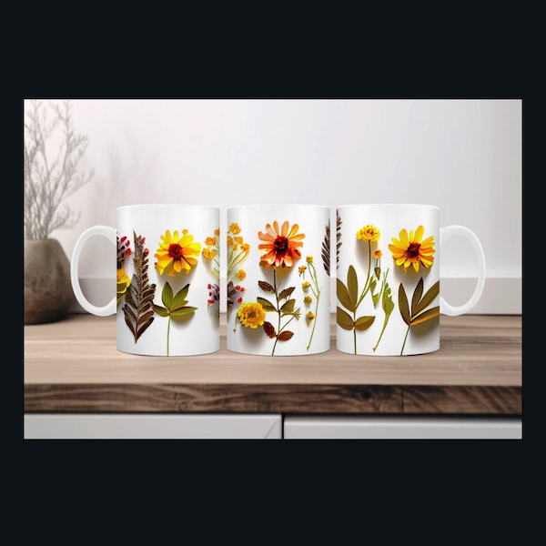 4 Different 15oz Mug Mock up Canva Template - Try Before You Buy, Full ...