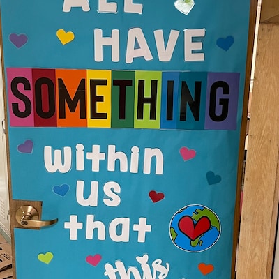 WE ALL HAVE Bulletin Board Letter Classroom Decoration Teacher Bulletin ...