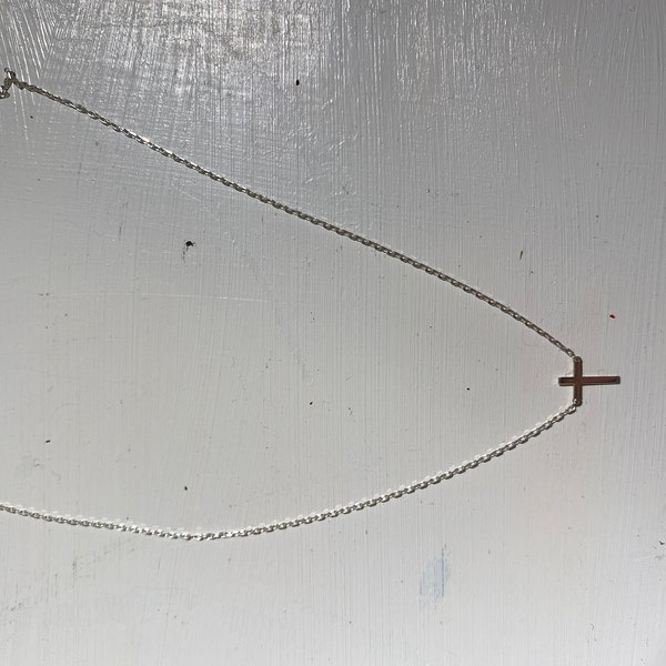 Tiny Cross Necklace, Dainty Pendant Cross Necklace, Christian Gifts for ...
