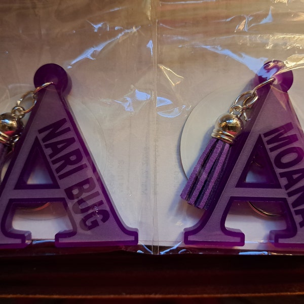 Kids Backpack Tag With Tassel, Personalized Custom Name Tag, Kids ...