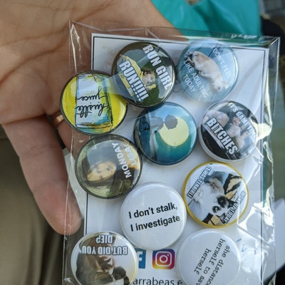 Memes Buttons Random Memes/funny Sayings/funny Images 1 - Etsy