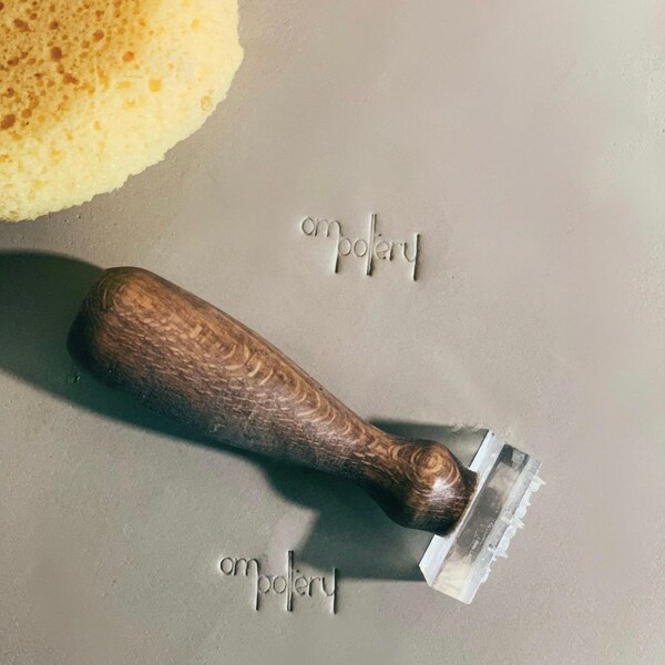 Large Custom Stamp Large Packaging Stamp Large Logo Stamp Made From ...