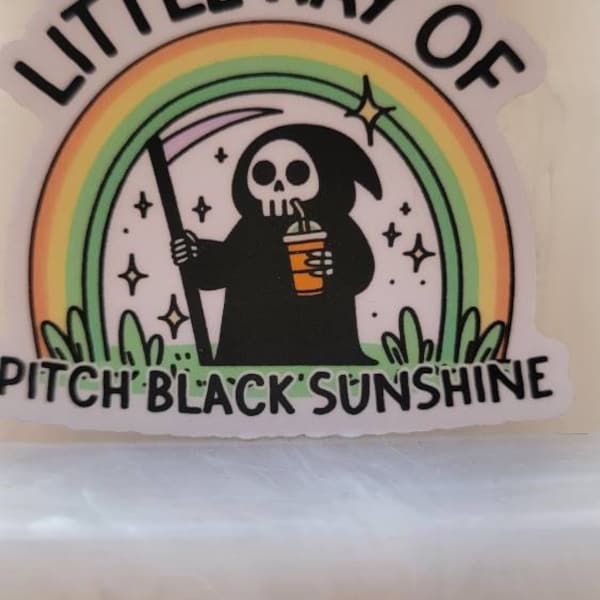 Screaming is Self Care Sticker, Positive Affirmations Sticker, Water ...