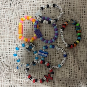 Tony Rick Perler Necklace Rick and Morty Perler Trippy Perler for EDM ...