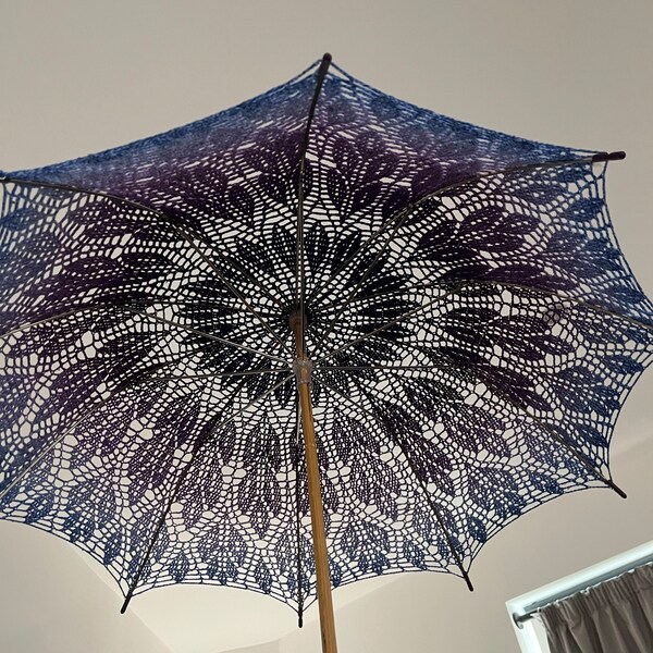 Cherry Blossom Crochet Parasol Pattern—crochet Parasol Pattern—crochet ...