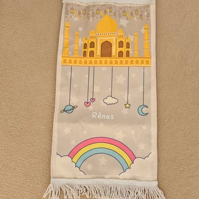 Children's Colouring Prayer Mat 90cmx50cm Colour Your Own Prayer Mat ...