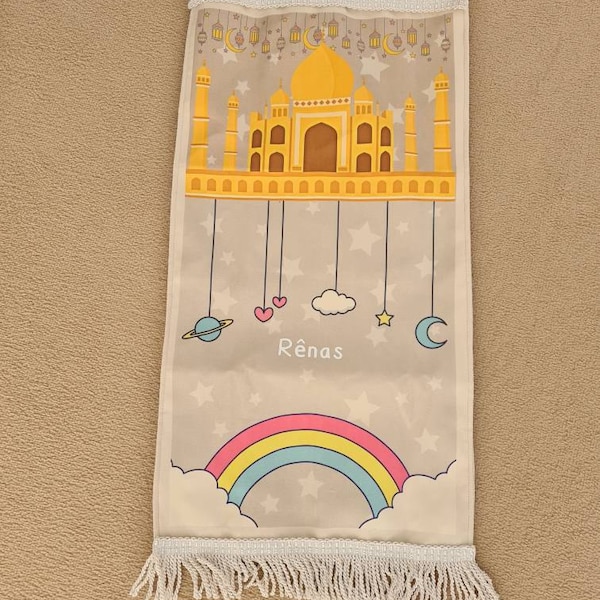 Children's Colouring Prayer Mat 90cmx50cm Colour Your Own Prayer Mat ...