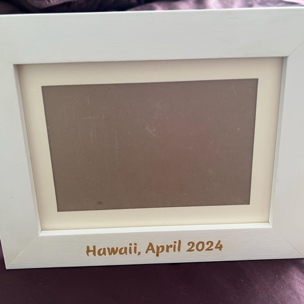 Personalized Photo Frames | Rotating Picture Frame | Engraved Picture ...