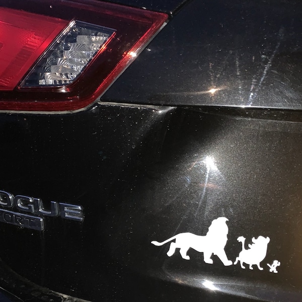 Lion King Decal, Car Decal, Wall Decal, Laptop Stickers, Vinyl Decal ...