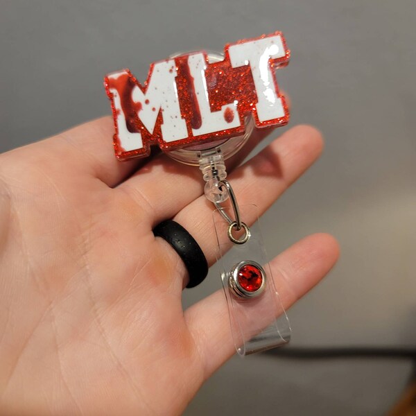 Lab Order of Draw Badge Reel, Phlebotomist Badge Reel, MLT, MLS, CLS ...