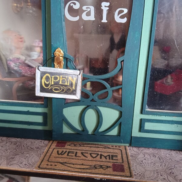 Dollhouse Miniature Shabby Rustic Looking OPEN Sign - Etsy