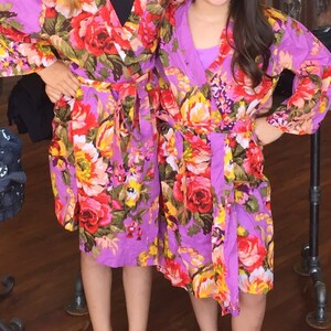 Flower Girl Robe Junior Bridesmaid Robe Junior Robe | Etsy