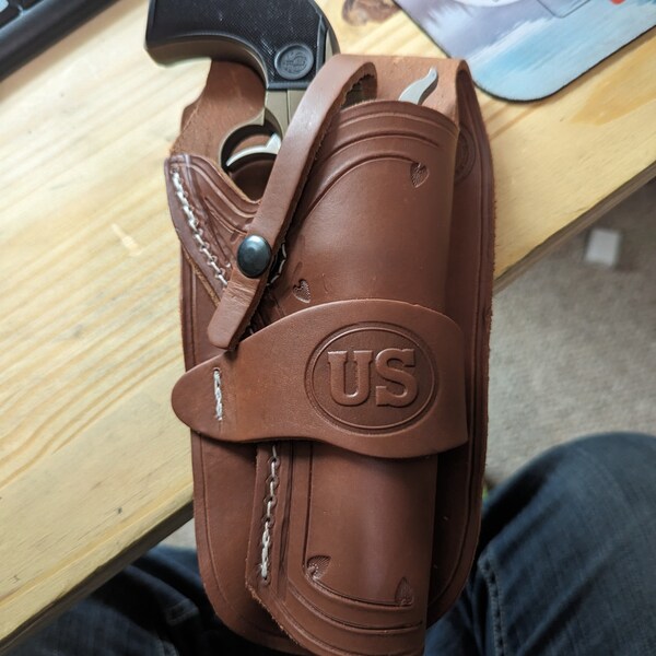 Western Field Holster Fits Colt SAA Ruger New Vaquero Uberti Pietta EMF ...